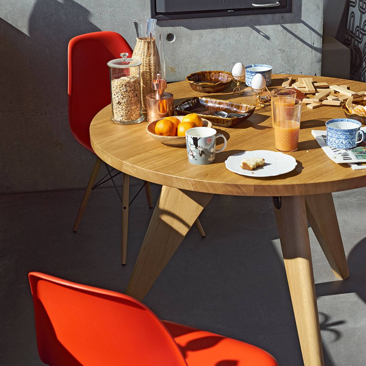 Vitra Guéridon spisebord Ø 105 - Forma Studio